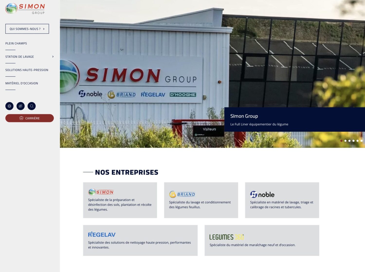 Bienvenue sur notre nouveau site Internet ! - Simon Group